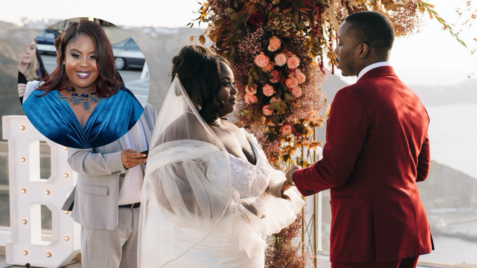 Disney Actress, Raven Goodwin Ties The Knot In Santorini, Greece