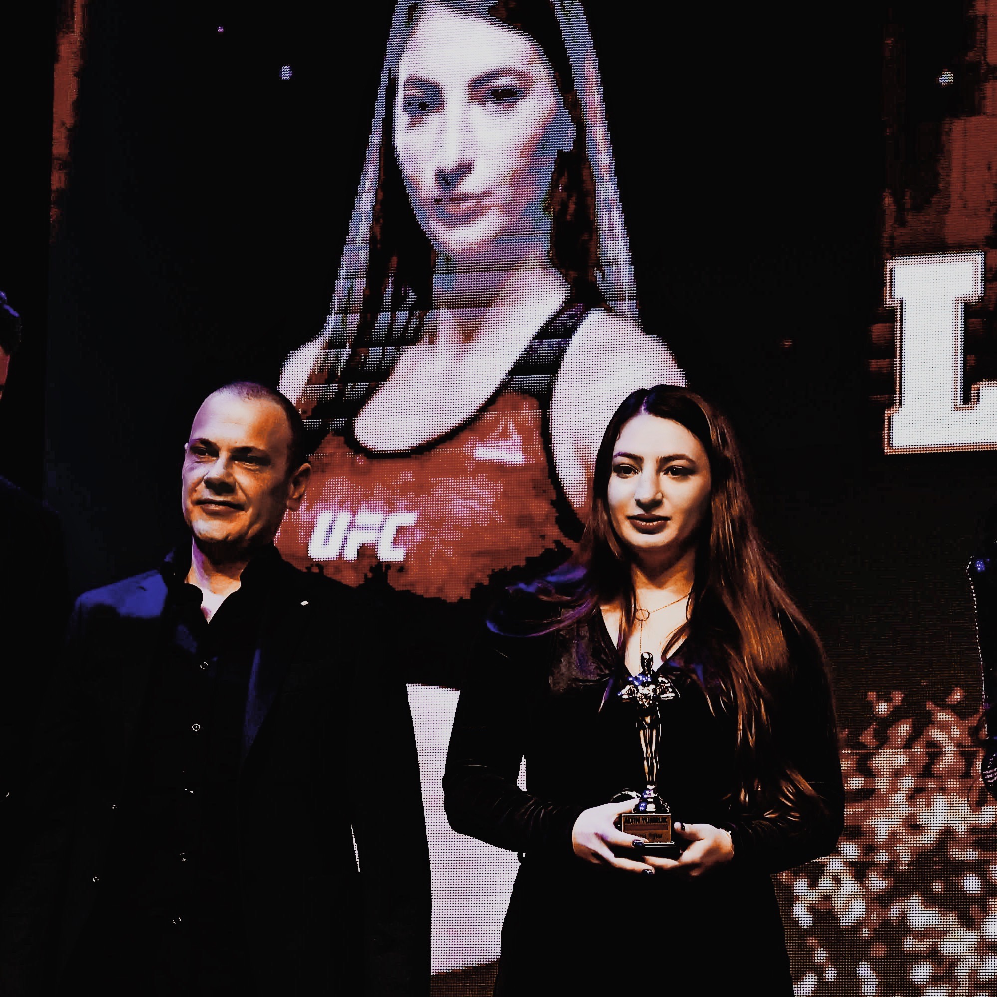 World star UFC fighters did not leave İbrahim Murat Gündüz alone at ...